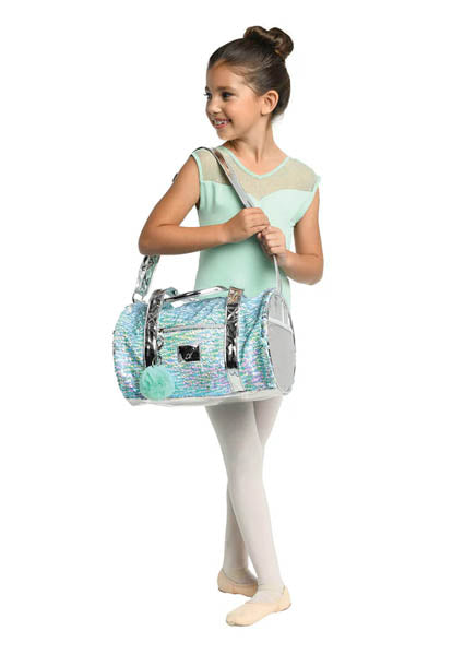 Danz N Motion B23513 Iridescent Roll Duffel – dancefashionssuperstore